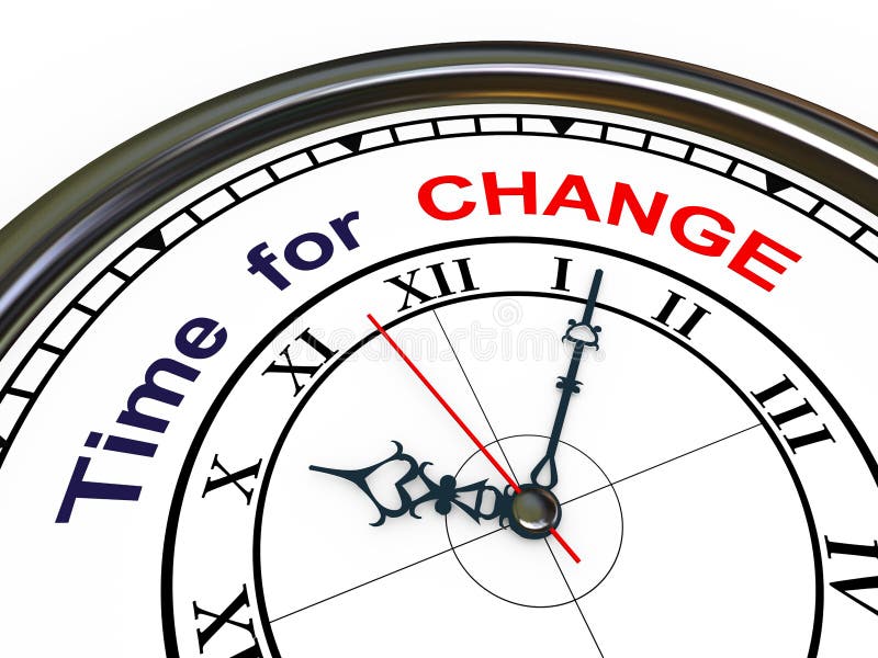 3d clock - time for change stock illustration. Illustration of clock ... 3d clock - time for change stock illustration. Illustration of clock ...