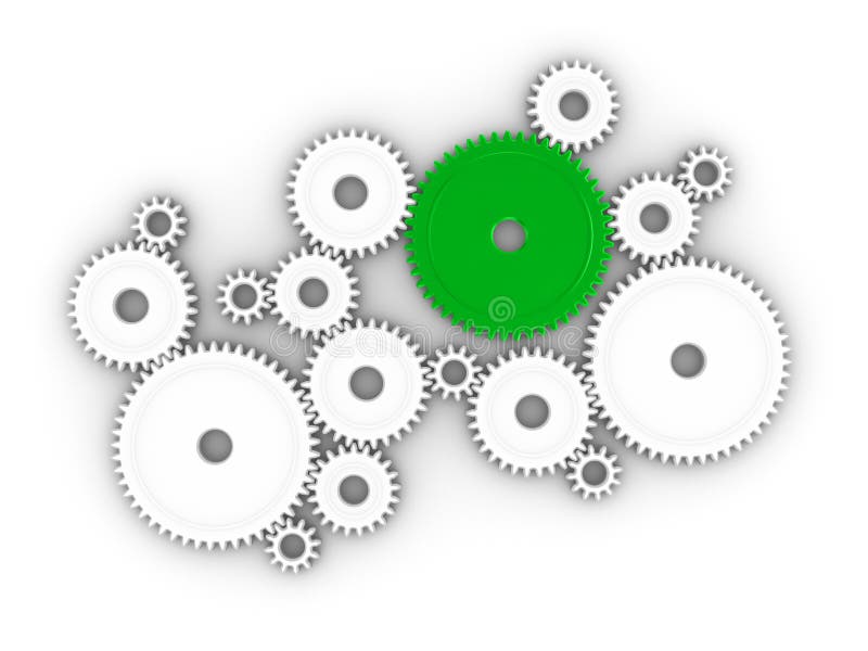 3d cogs stock illustration. Illustration of color, circle - 14071235