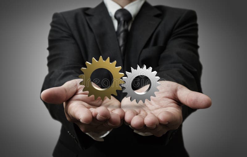 3d cogs as concept stock image. Image of engine, economical - 25158649