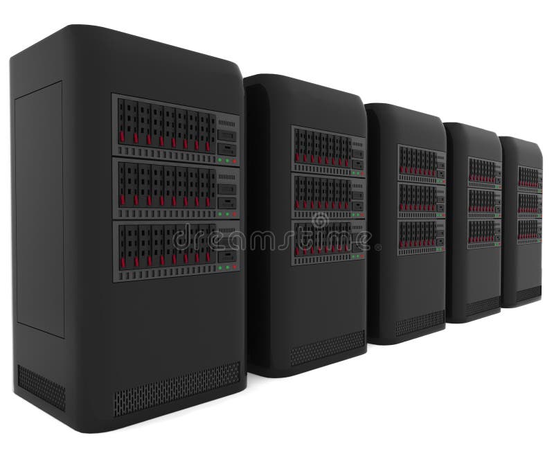 Computer Hardware Icons Set - Design Elements 55e Stock Vector ...