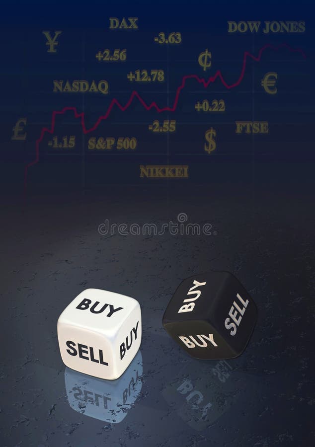 3d Concept Dice and Decision Stock Illustration - Illustration of rate ...