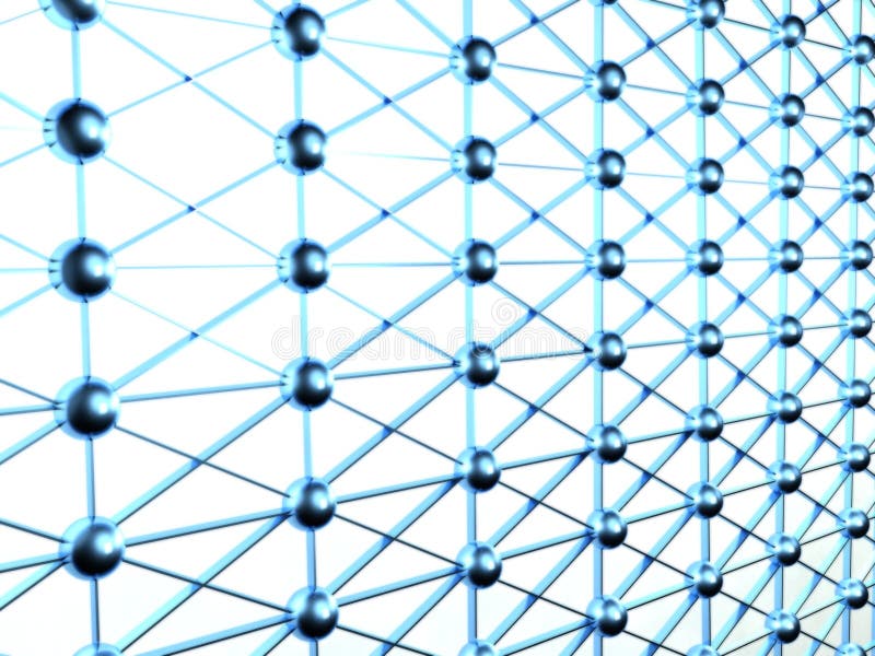 3d Connections, Concept of Internet Stock Illustration - Illustration ...