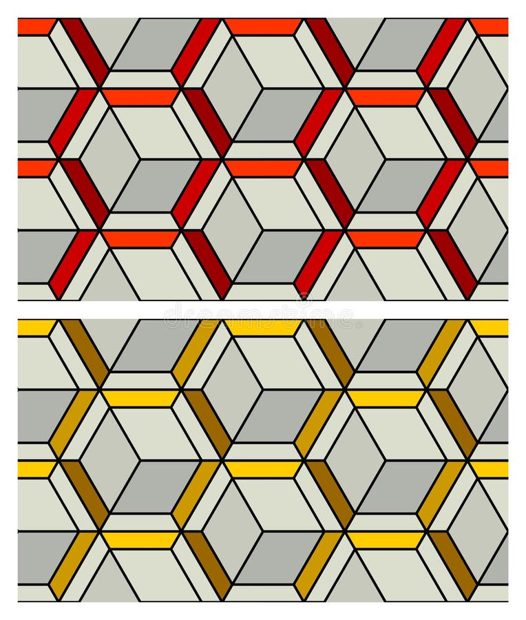 3D Cube Pattern stock vector. Illustration of geometrical - 17859673