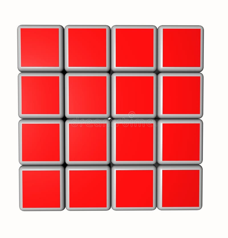 Rubik S Cube Whit Rgb Colors Editorial Stock Photo - Image of cubes ...