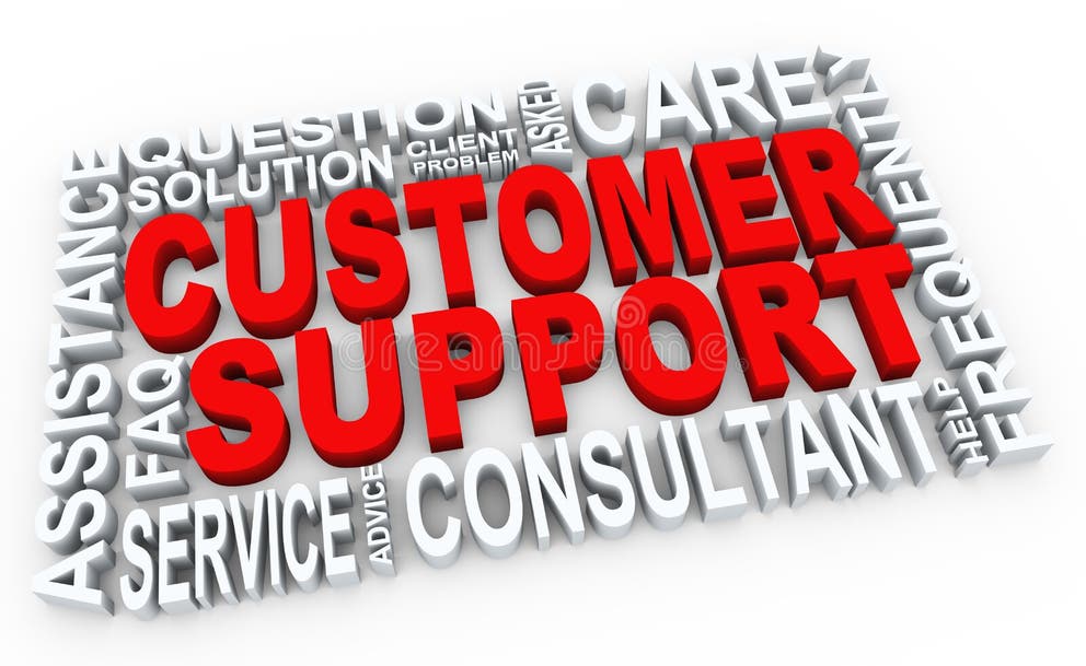 3d customer support stock illustration. Illustration of care - 25322881