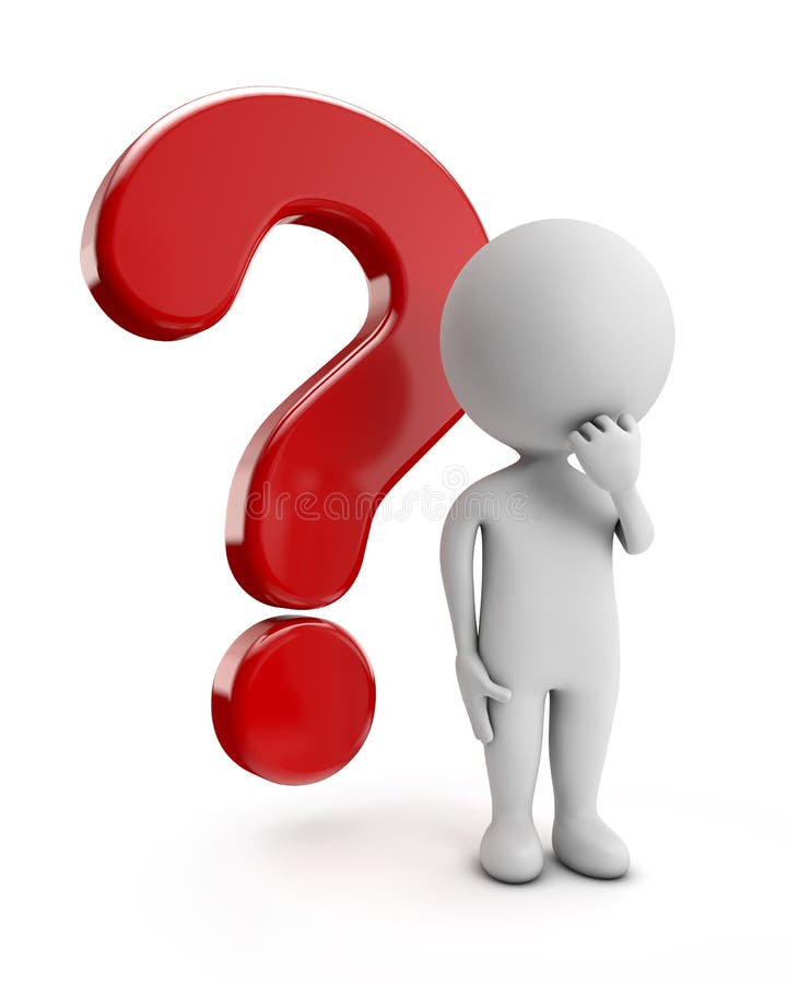 3d White People Thinking Stock Illustrations – 3,136 3d White People ...