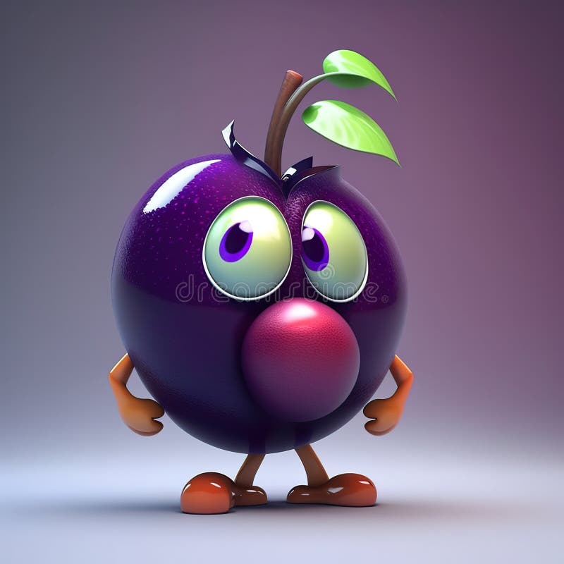 Orange Fruit Monster Stock Illustrations – 482 Orange Fruit Monster ...