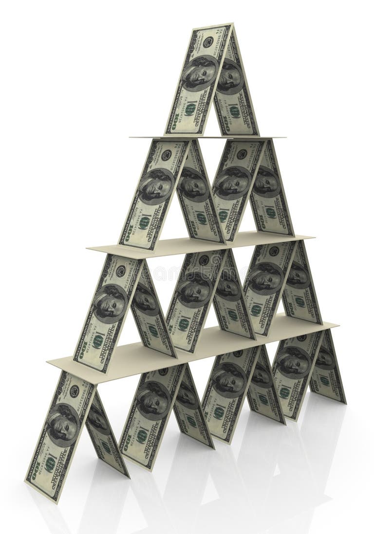 Dollar Bill Pyramid Stock Illustrations – 291 Dollar Bill Pyramid Stock ...