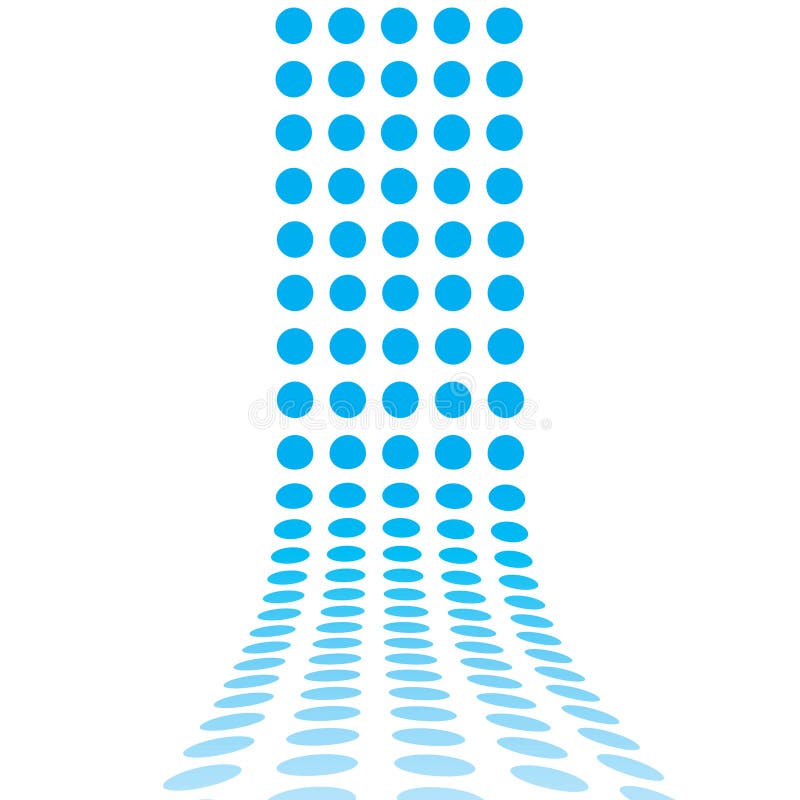 3D Dotted Lines stock vector. Illustration of circles - 8219775