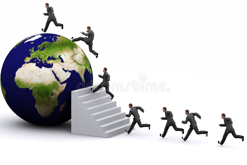Stairs Race World Stock Photos - Free & Royalty-Free Stock Photos from ...