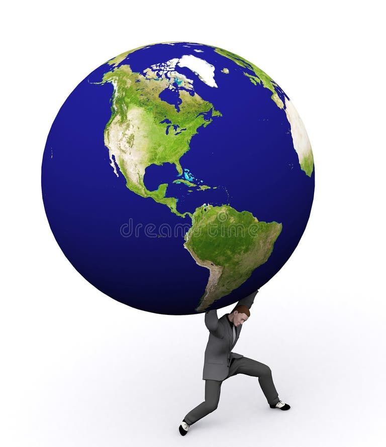 3d Man Earth Stock Illustrations – 9,729 3d Man Earth Stock ...