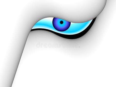 3d eye, vector stock vector. Illustration of copy, computer - 10428428