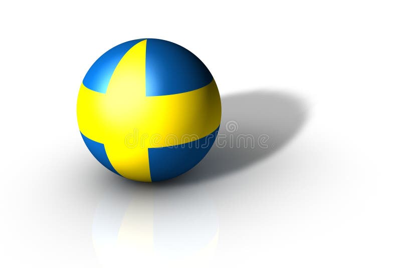 3d Flag Sphere, Britain stock illustration. Illustration of cold - 5363780