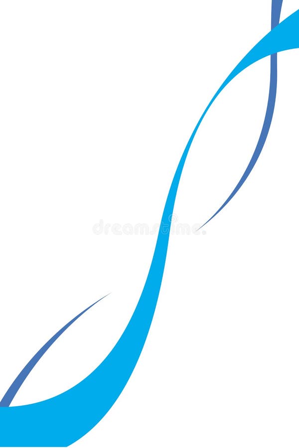 3D Flowing Curves stock vector. Illustration of frame - 6867570