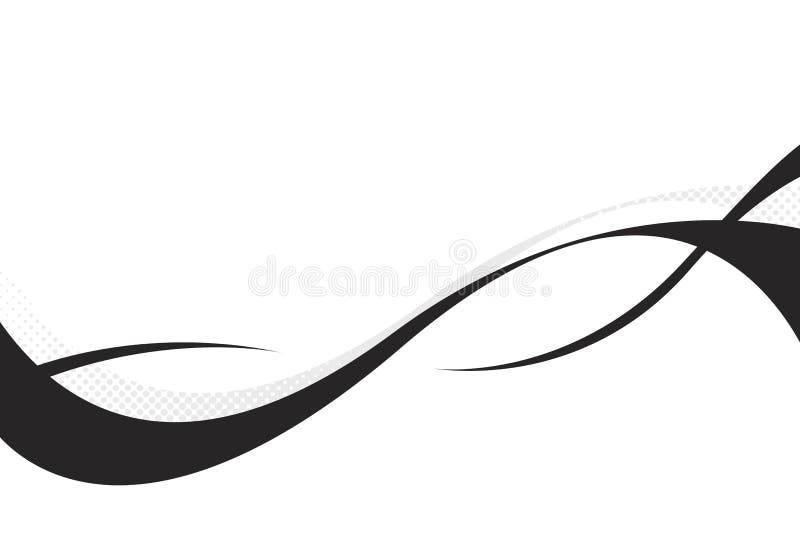 3D Flowing Curves stock vector. Illustration of frame - 6867570