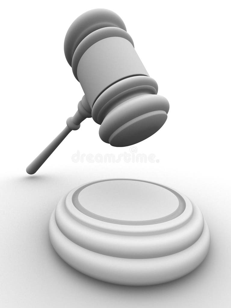 Gavel Hitting Stock Illustrations – 161 Gavel Hitting Stock ...