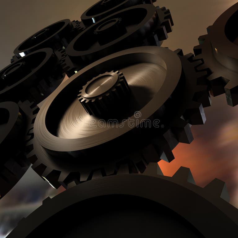 Synchronized Gears Stock Illustrations – 79 Synchronized Gears Stock ...