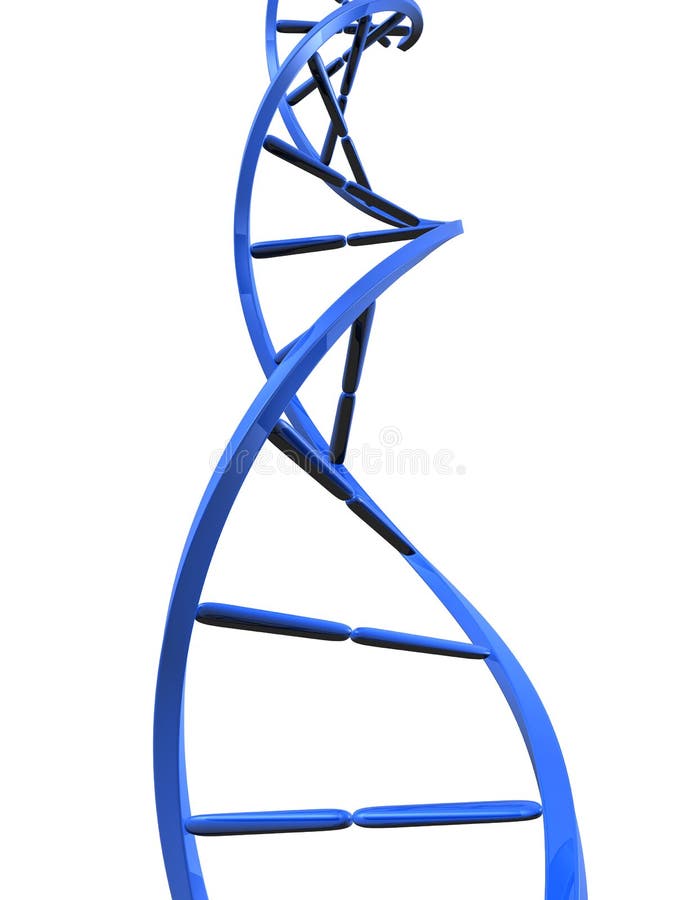 3d gene stock illustration. Illustration of chain, genome - 4831646