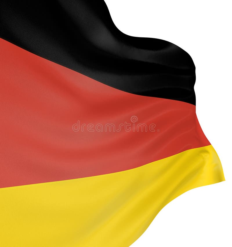 German flag stock illustration. Illustration of germany - 718028