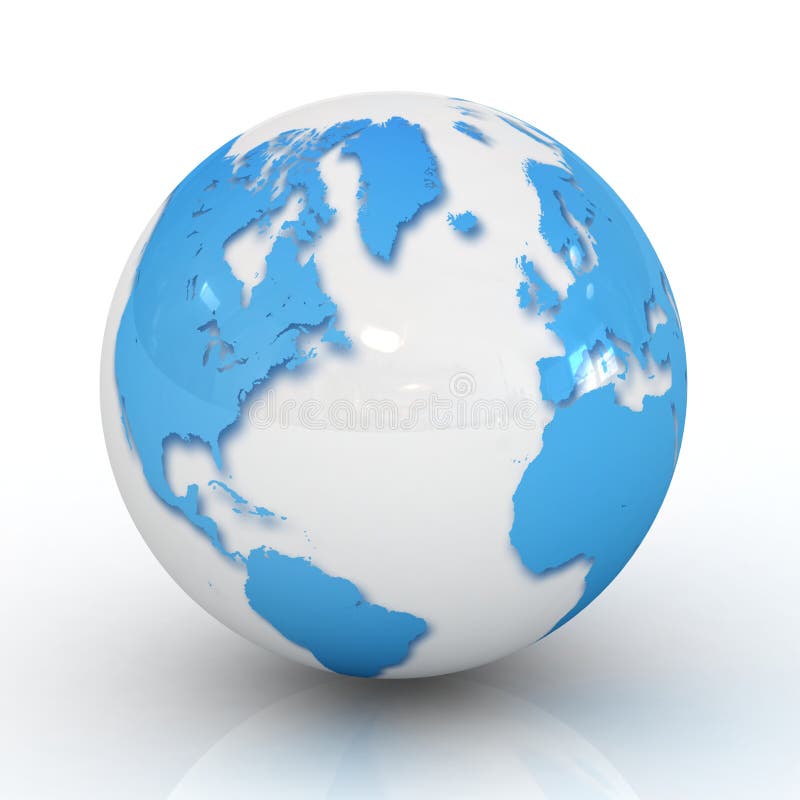 3d world map globe stock vector. Illustration of element - 119875586