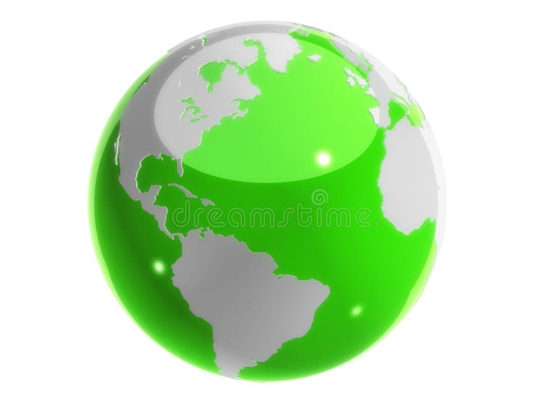 3d globe stock illustration. Illustration of clipart, isolated - 3073075