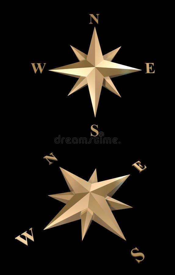 Black Gold Compass Stock Illustrations – 2,400 Black Gold Compass Stock ...