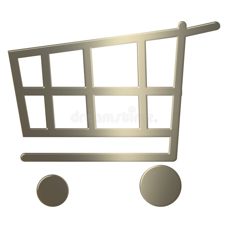 Gold Shopping Cart Icon Stock Illustrations – 2,235 Gold Shopping Cart ...