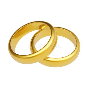 3d gold wedding ring stock illustration. Illustration of fiancee - 12479899