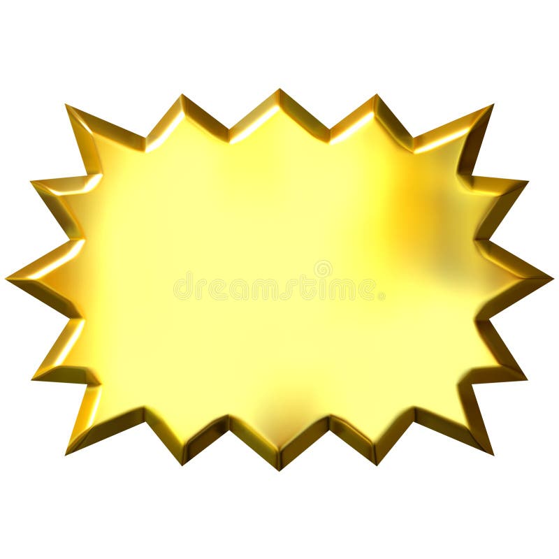 Gold blot stock illustration. Illustration of splash - 24448343