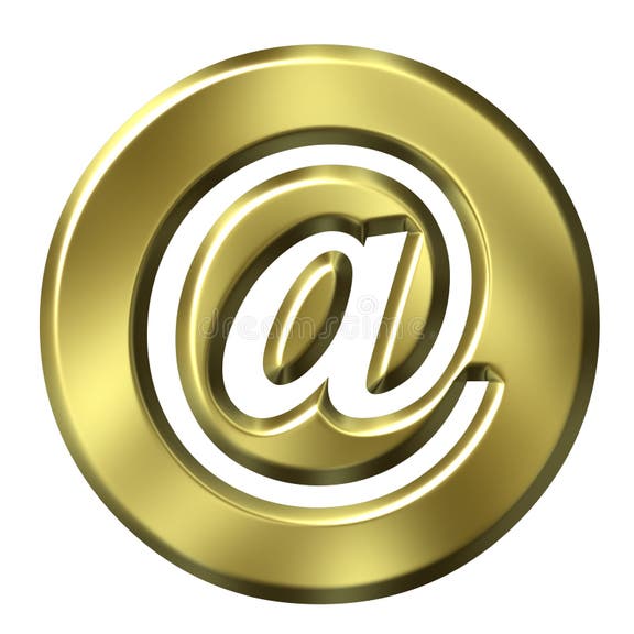 3d Golden Mail Icon Stock Illustrations – 1,307 3d Golden Mail Icon ...