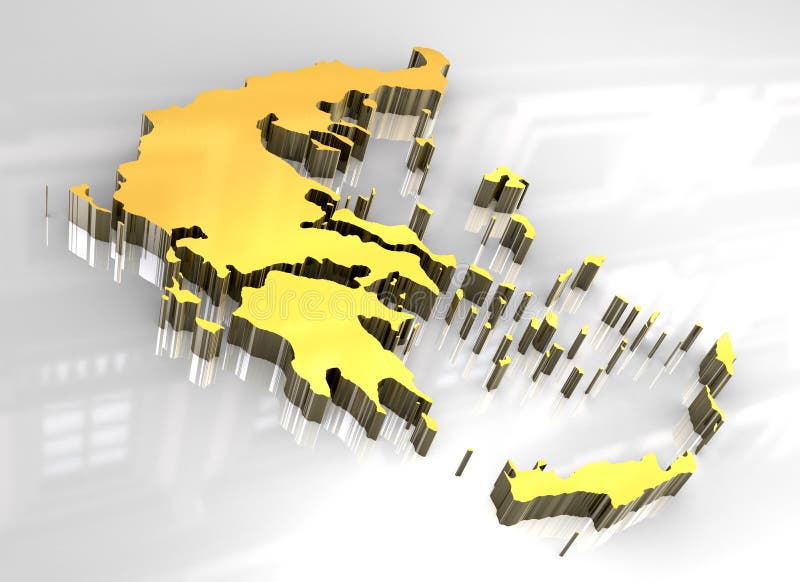 Greece Button Flag Round Shape Stock Illustration - Illustration of ...