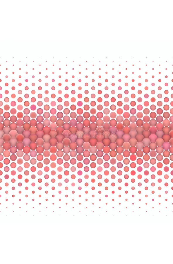 3d Gradient Fluffy Pink Red Bubble Pattern Stock Illustration ...