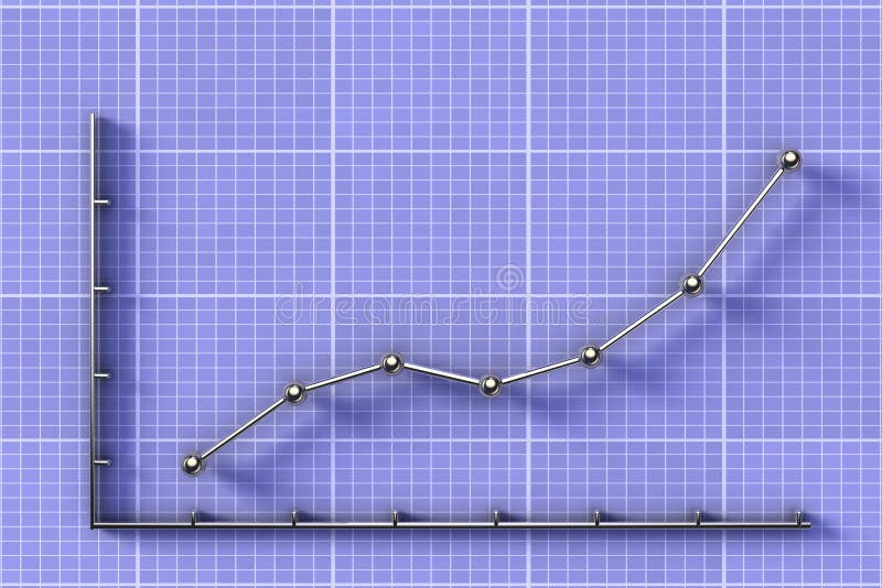 3d graph stock illustration. Illustration of account - 12494119