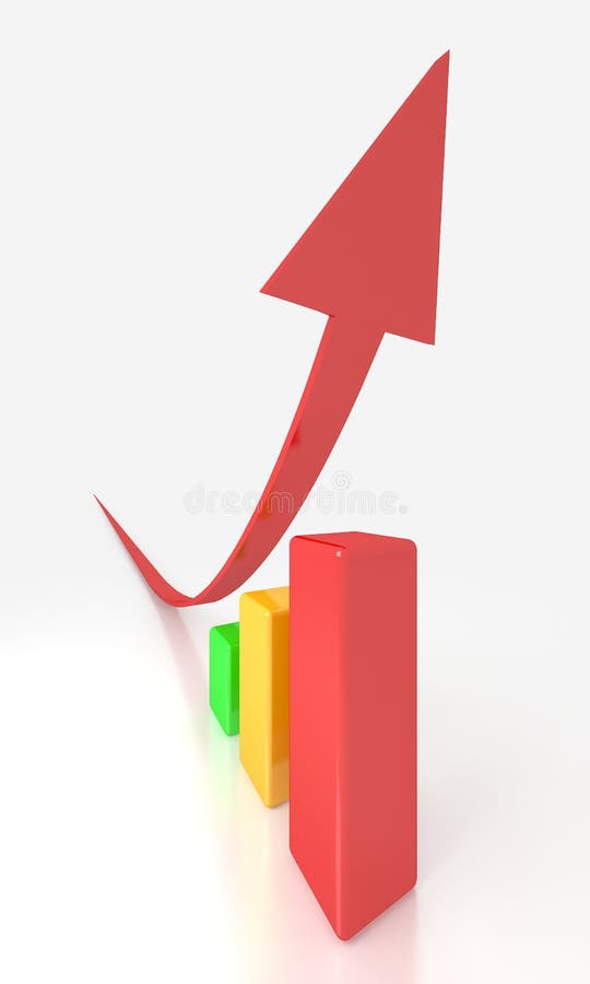 Business Graph stock illustration. Illustration of graphic - 17385935