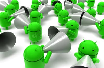 3D Green Android Caricature Editorial Photography - Illustration of ...