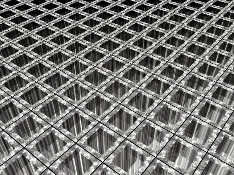 3D Grey Grid stock illustration. Illustration of backdrop - 11328851