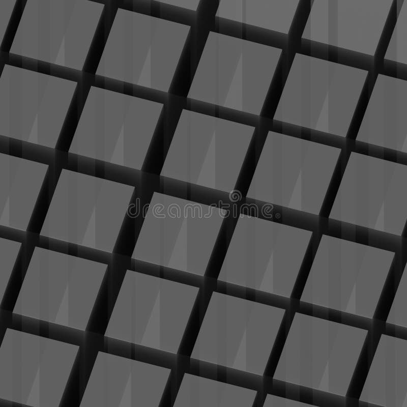 3d Grid stock illustration. Illustration of blocks, cubes - 7365339