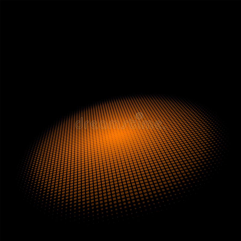 3D Halftone Circle Background. EPS 8 Stock Vector - Illustration of ...