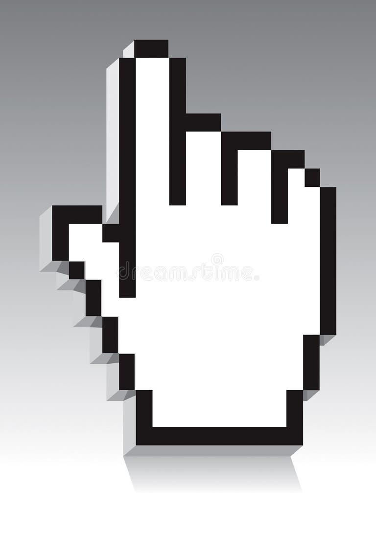 Hand Cursor Set 3d Stock Illustrations – 1,262 Hand Cursor Set 3d Stock ...