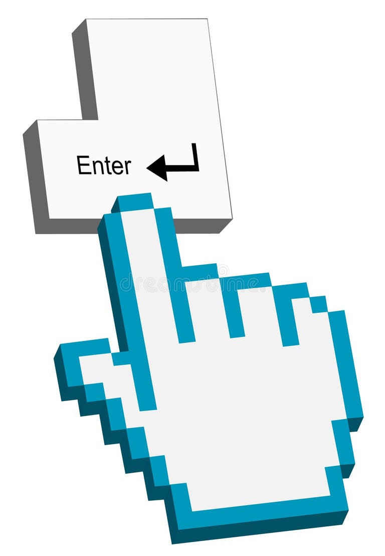 Windows Hand Cursor Stock Illustrations – 160 Windows Hand Cursor Stock ...