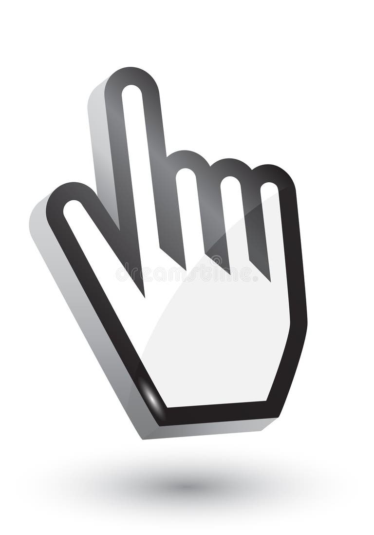 Windows Hand Cursor Stock Illustrations – 160 Windows Hand Cursor Stock ...
