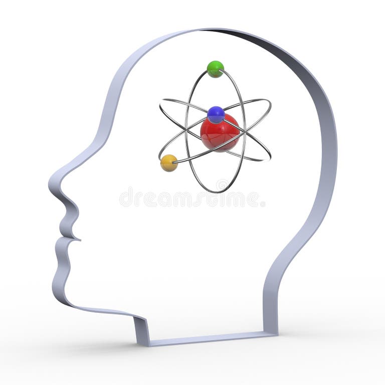 Atomic Symbol Human Head Stock Illustrations – 122 Atomic Symbol Human ...