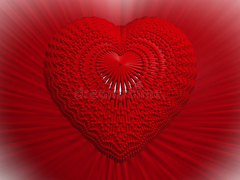 Dimensional Heart Shapes Stock Illustrations – 1,001 Dimensional Heart ...