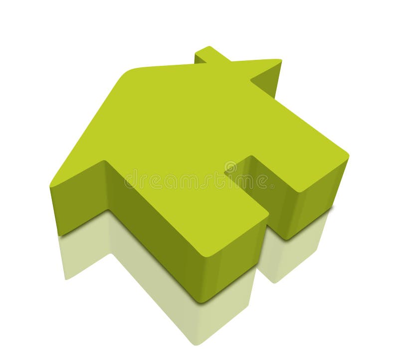 3D Home icons stock illustration. Illustration of sign - 7426927