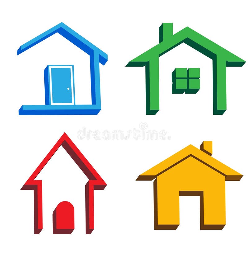 Building Icons stock vector. Illustration of shape, city - 19434983
