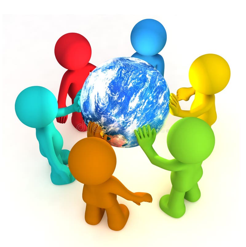 3D human character stock illustration. Illustration of nature - 24611631