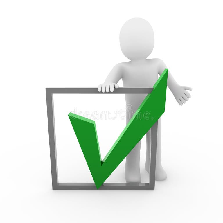 Check Box Man Stock Illustrations – 3,695 Check Box Man Stock ...