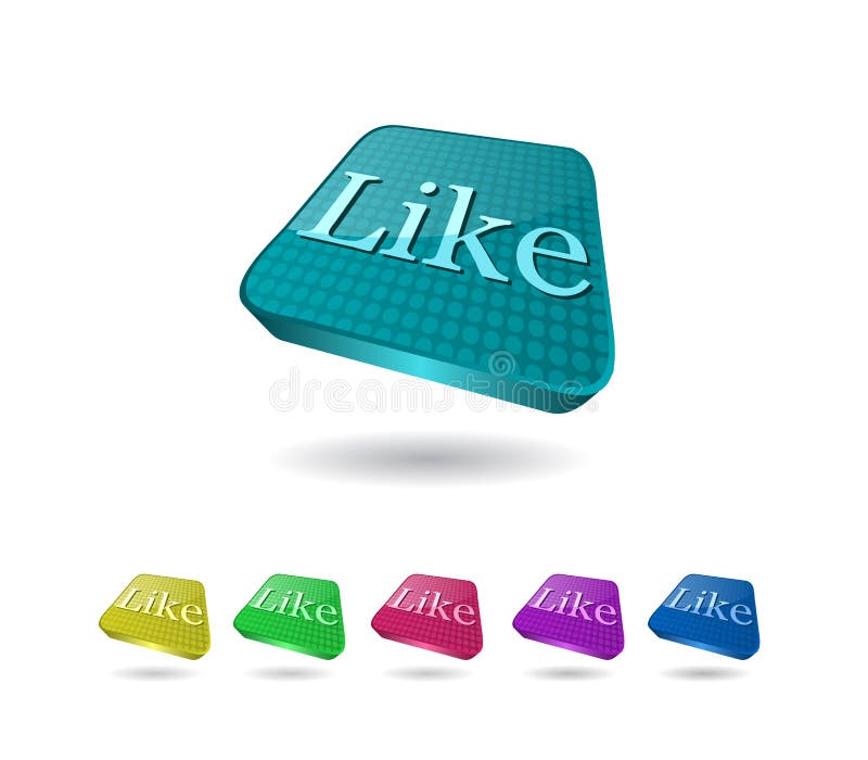 Like icon stock vector. Illustration of icon, arrow, confirm - 24014632