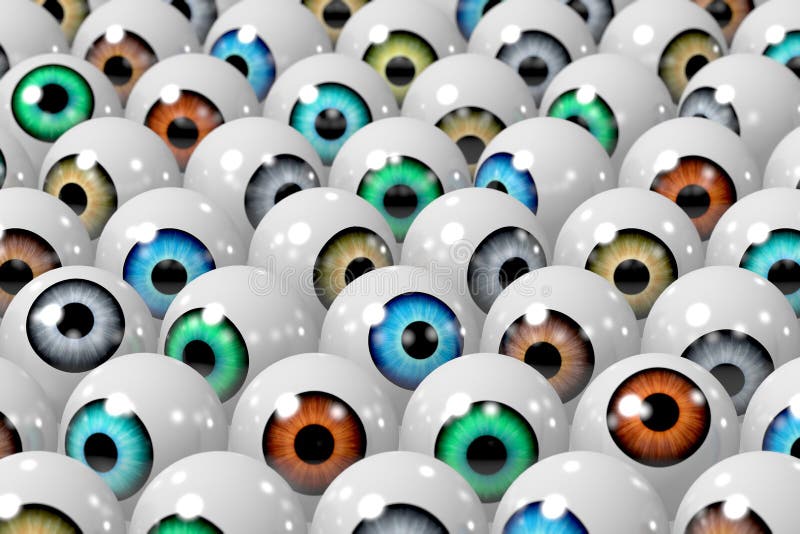 Many Eyeballs Stock Illustrations – 126 Many Eyeballs Stock ...