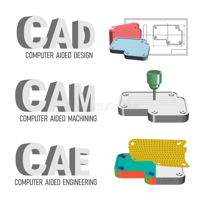 Cad Simulation Stock Illustrations – 212 Cad Simulation Stock ...